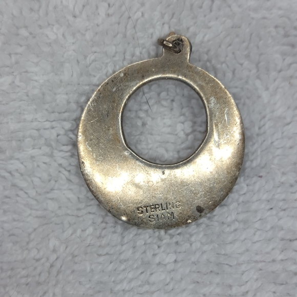 siam sterling | Jewelry | Vintage Siam Sterling Silver Pendant | Poshmark